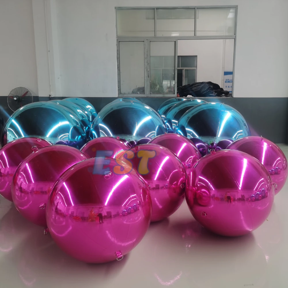 Giant Pvc Inflatable Mirror Ball Inflatable Mirror Balloon Reflective ...