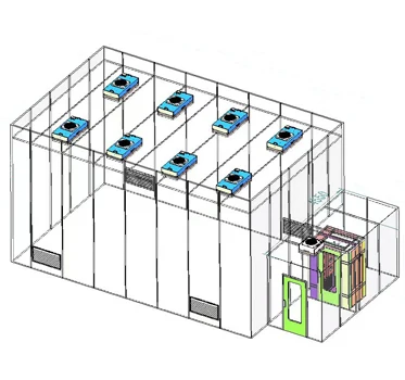 Ffu Class 10000 Clean Room Hepa Stainless Steel Fan Filter Unit - Buy ...