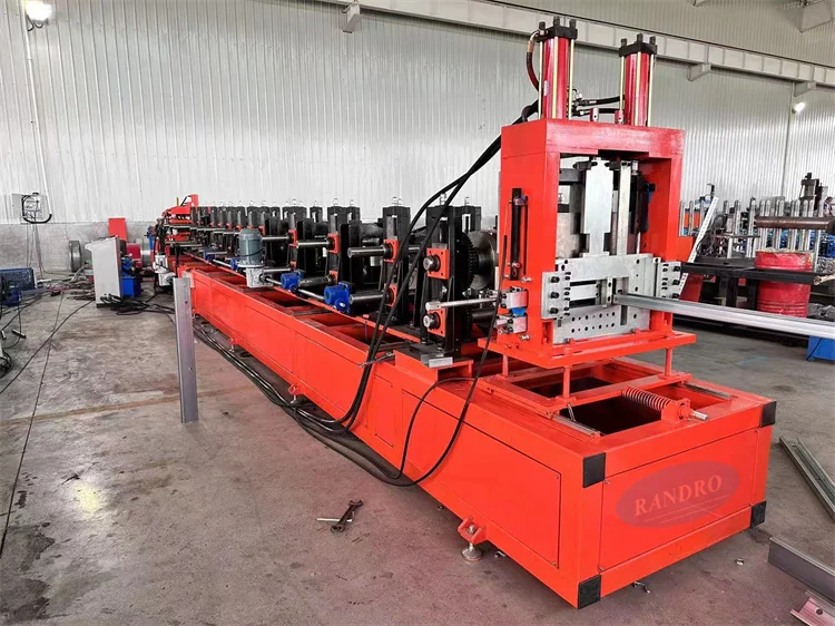 Randro Cz Purlin Profile Channel Making Roll Forming Machine - Buy ...