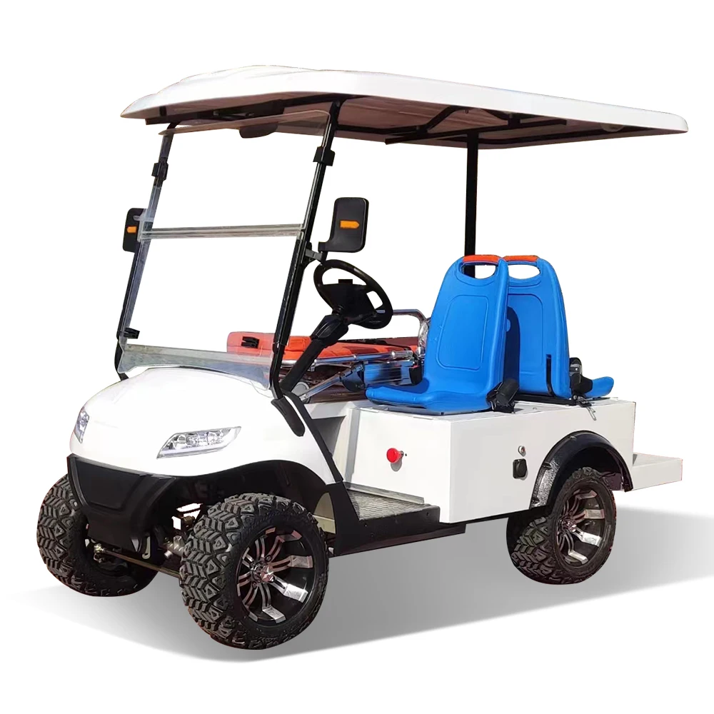 Chinese Factory Produces 2-seater Mini Open-top Golf Ambulance Cart ...