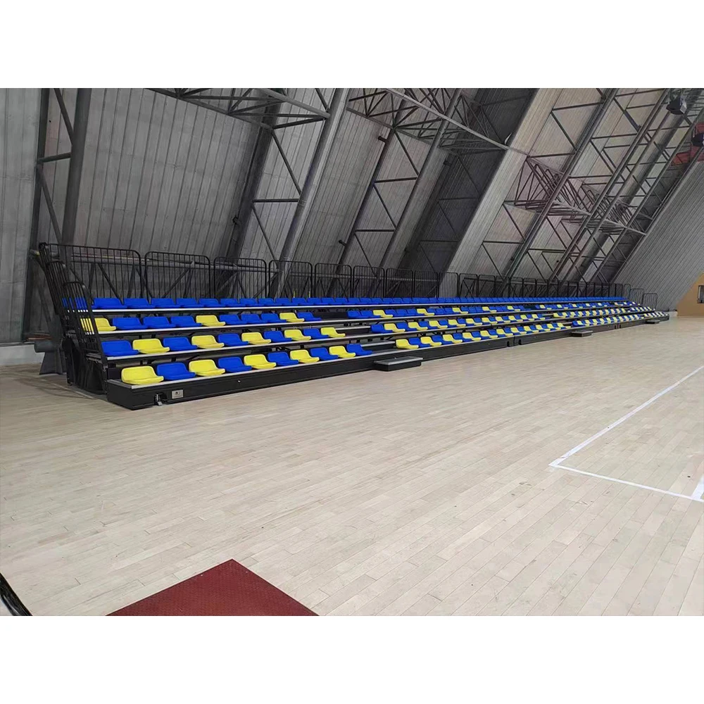 Factory Sports Complex Retractable Bleacher Gym Bleachers Gymnasium ...