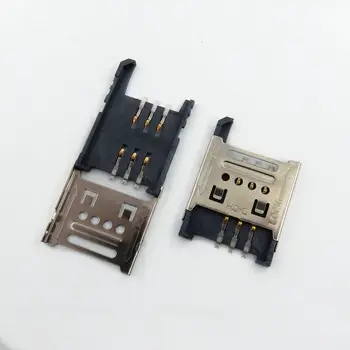 Micro Sim Card Socket Connector 6pin Clamshell Sim Card Holder - Buy ...