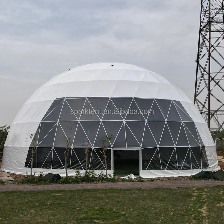 25m Diameter Geodesic Dome Tent - Perfect for Outdoor Events