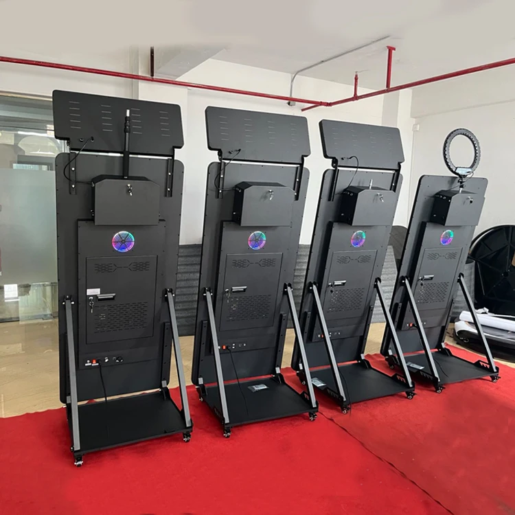 Mirror Photo Booth - Portable Selfie Machine with Touch Screen