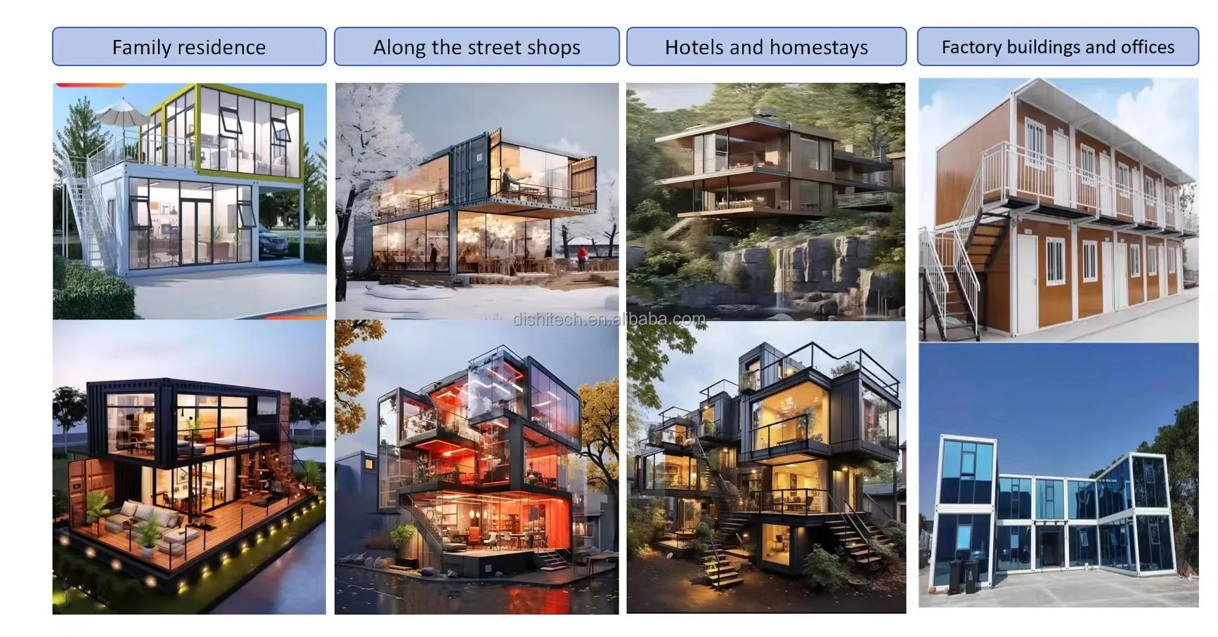 Prefabricated Mobile Modular Customizable Assembly Container Office ...