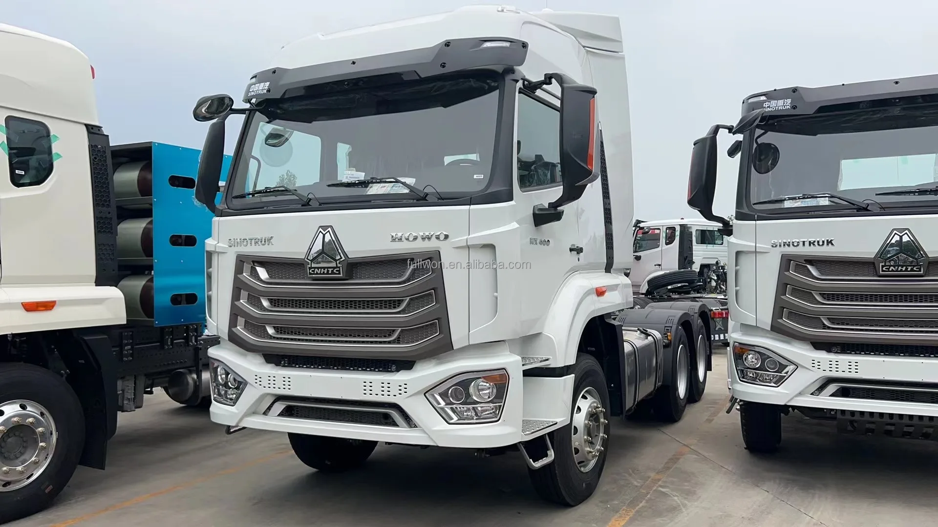 Howo Nx Series N7 6x4 380hp Manual Diesel Tractor Trailer Tractor Head Truck - Buy Howo Nx ...