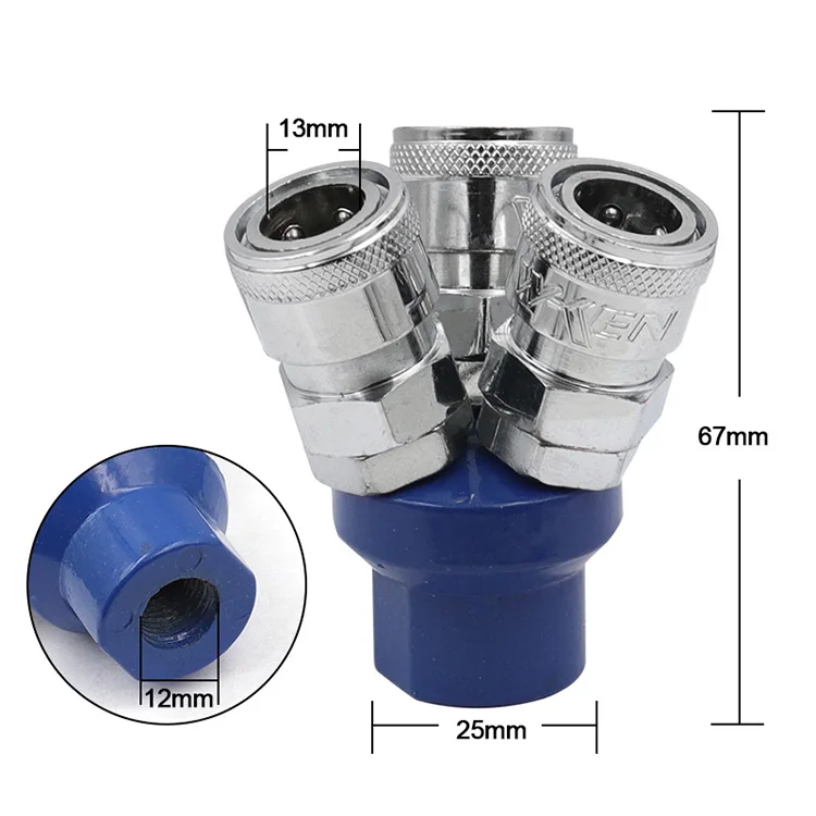 C-type Pneumatic Fittings Air Compressor Quick Connector Air Gas ...