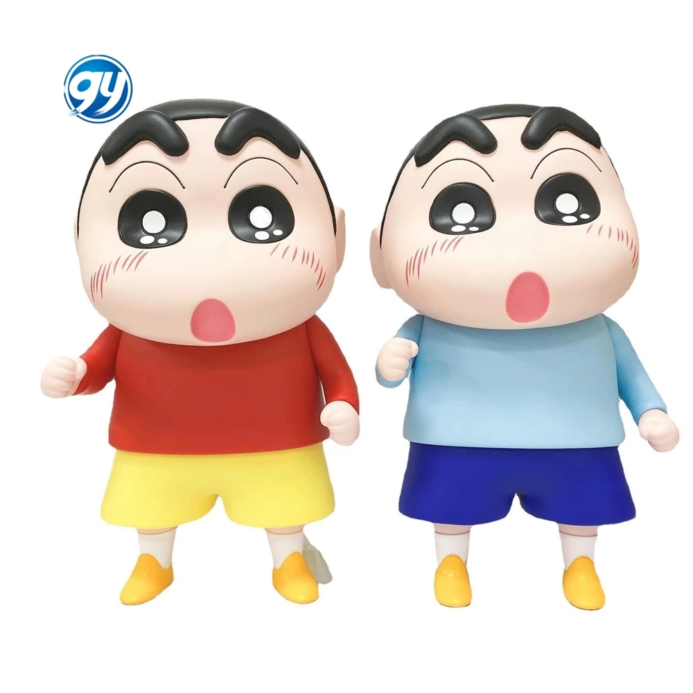 Figuras de 40CM Large Size Japanese Cartoon Cute Action Figures Crayon ...