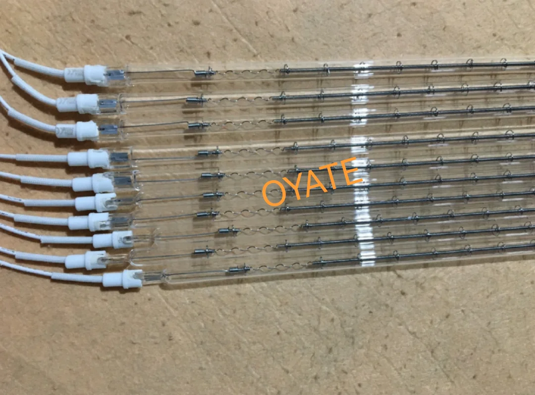 Quartz Heater Half White Plated Infrared Heating Element Lamp - Buy ...