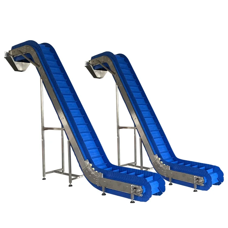 Low Cost Conveyor Machine Vertical Conveyor Food Grade Incline Conveyor ...
