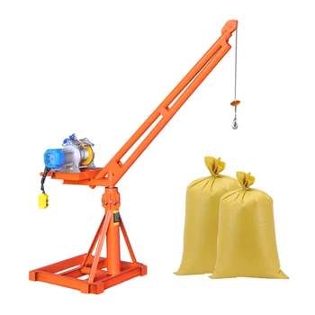 Construction Building 4 Ton Mobile Foldable Mini Crane Lifting Self ...
