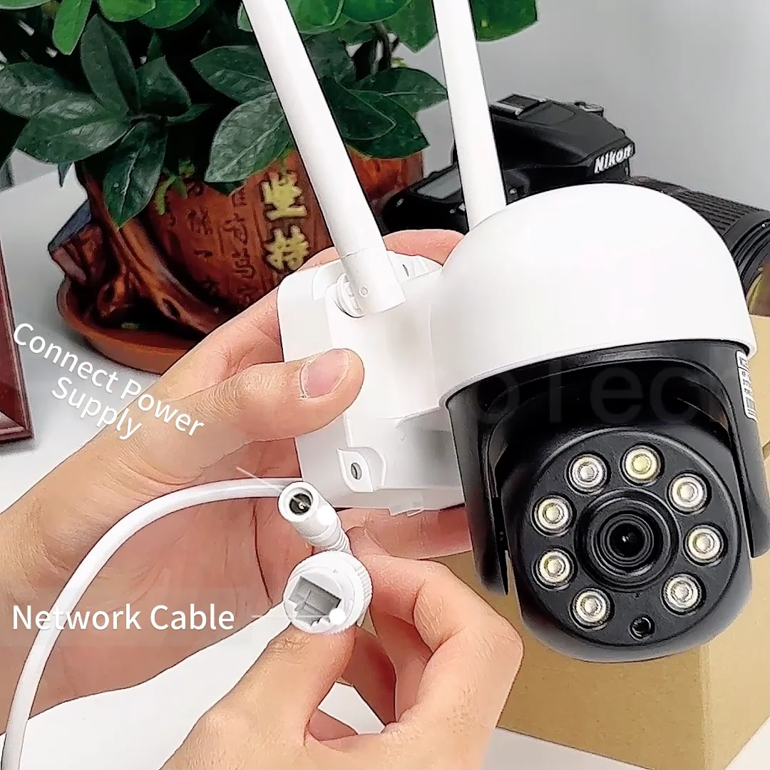 Outdoor /indoor Security Alarm System Ai Humanoid Auto Tracking Mini ...