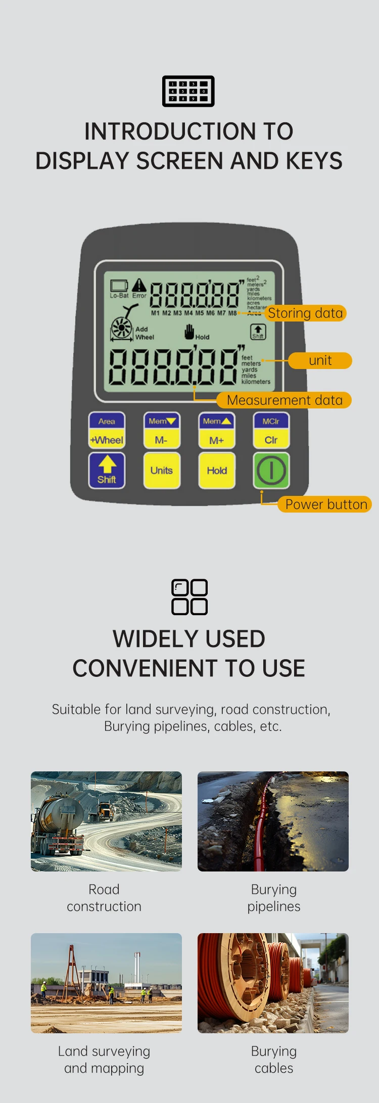 Surveying Aluminum Total Station Tripods Walking Distance Meter ...