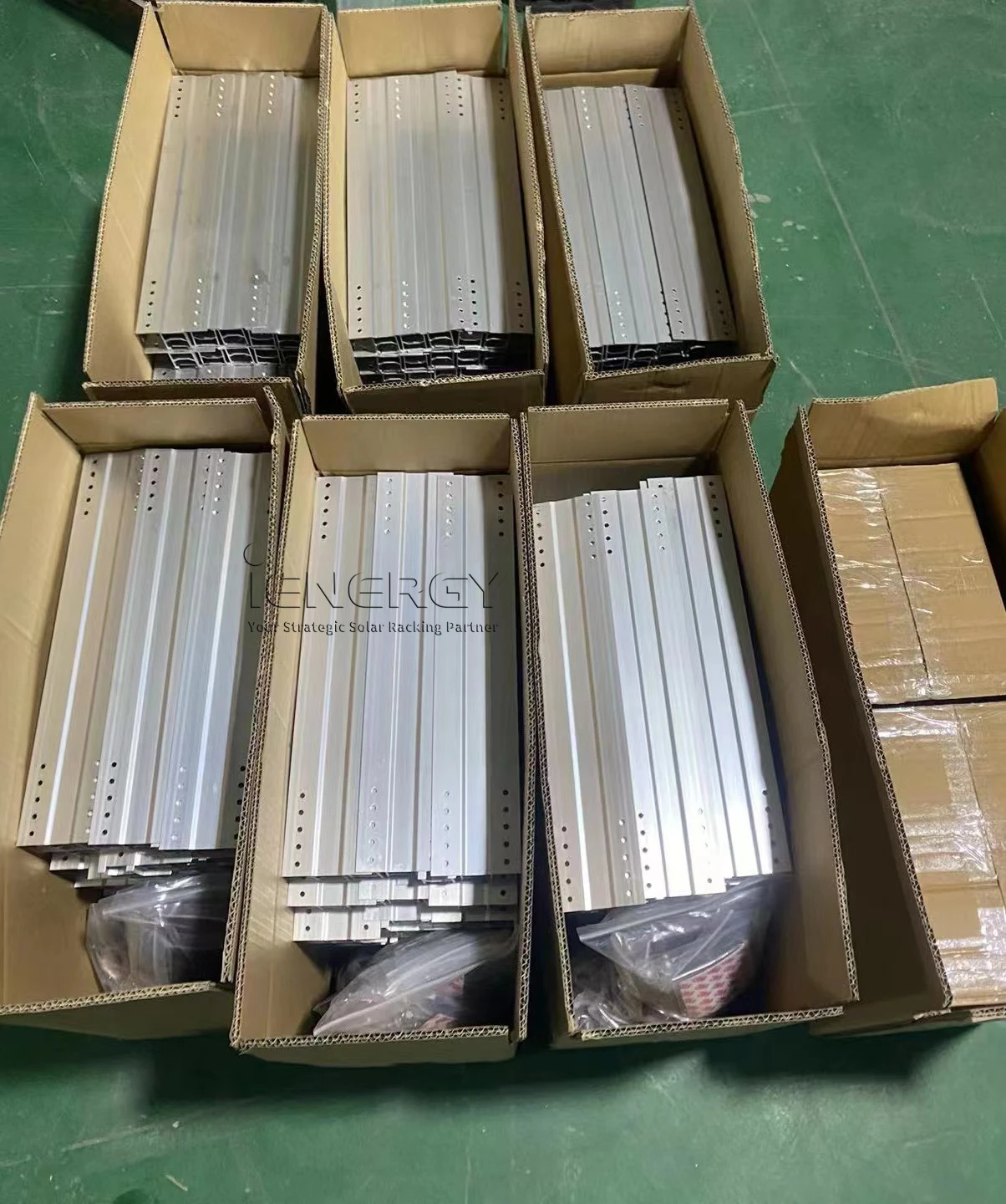 Wholesale Aluminum Profile Mounting Racking Metal Roof Solar Panel ...