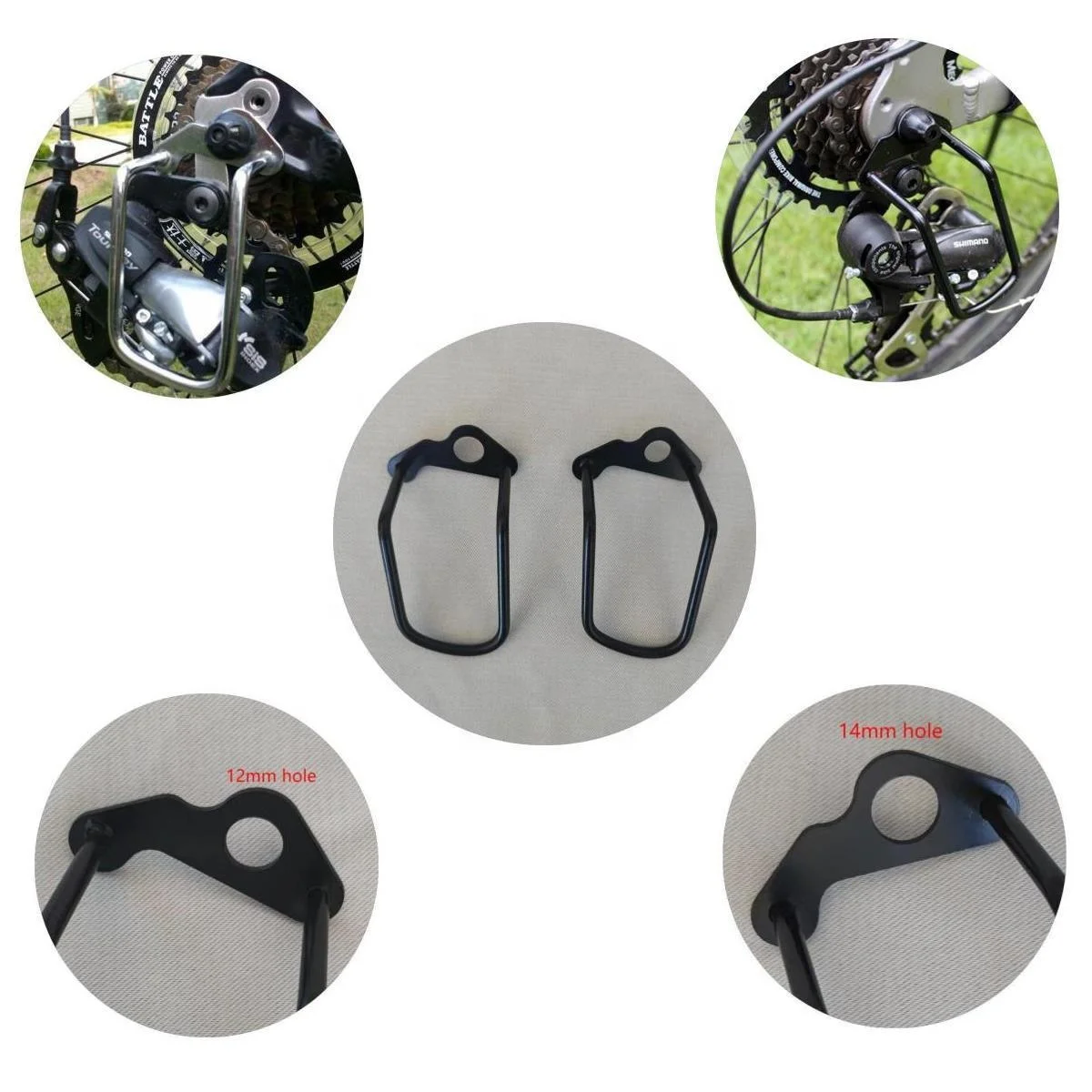 Bike Rear Derailleur Protector Bicycle Chain Stay Guard Protector - Buy ...