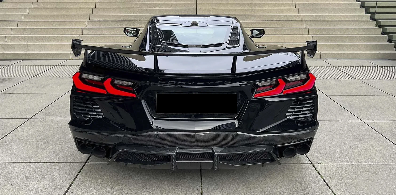 2022-2023 Body Kit For Corvette C8 New Modified Ld Carbon Fiber Kit ...