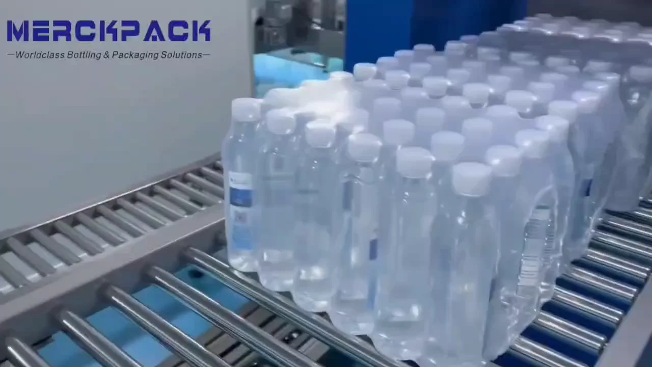 Plastic Film Pvc Label Tube Heat Sleeve Labels Cutting Wrapping Shrink Bottle Packing Machine ...