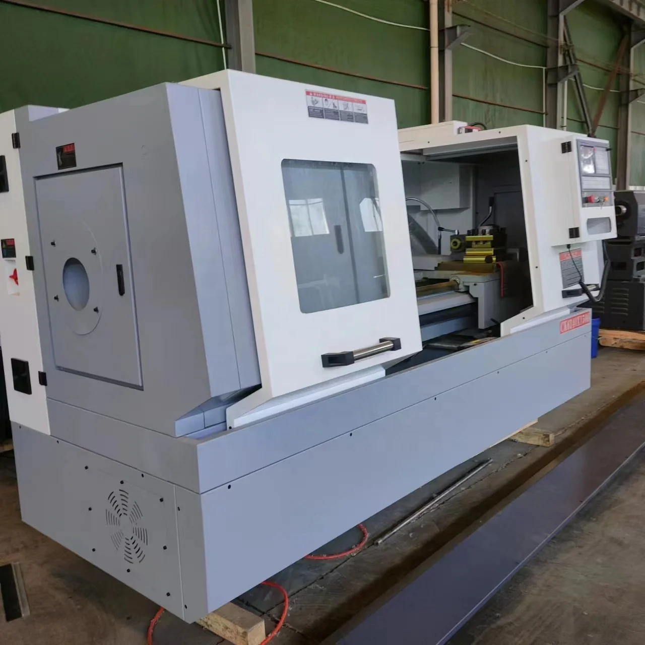 High Quality Precision Metal Turning Horizontal Price Gsk Fanuc Lathe ...