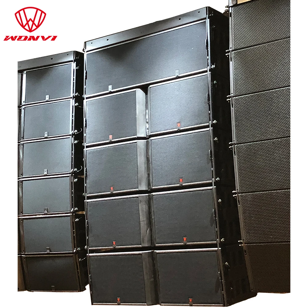 K215 Dual 15 Inch Passive Neodymium Speakers Stage Professional Line ...