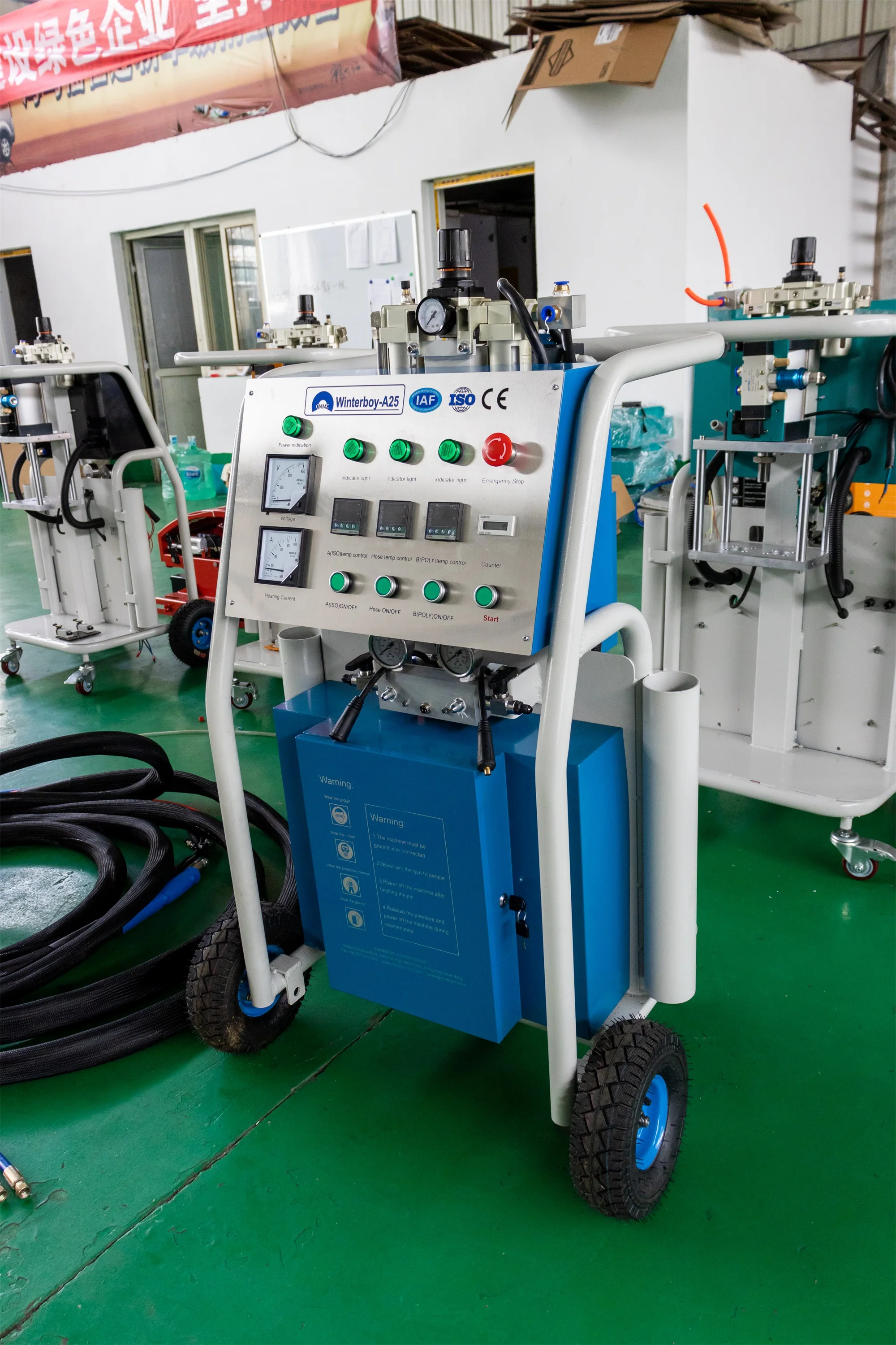 Alibaba.com: Winterboy-A25 High Foam Spray Machine, 14KW power, 2-12kg ...