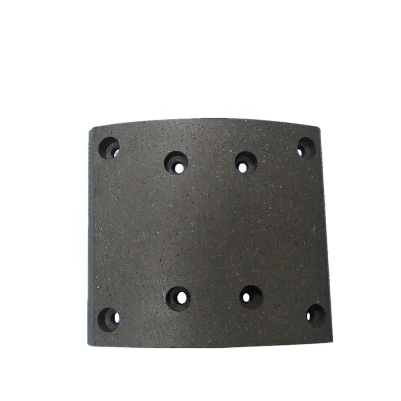 Sample Free Brake System Heavy Truck Trailer Axle Brake Shoe Lining ...