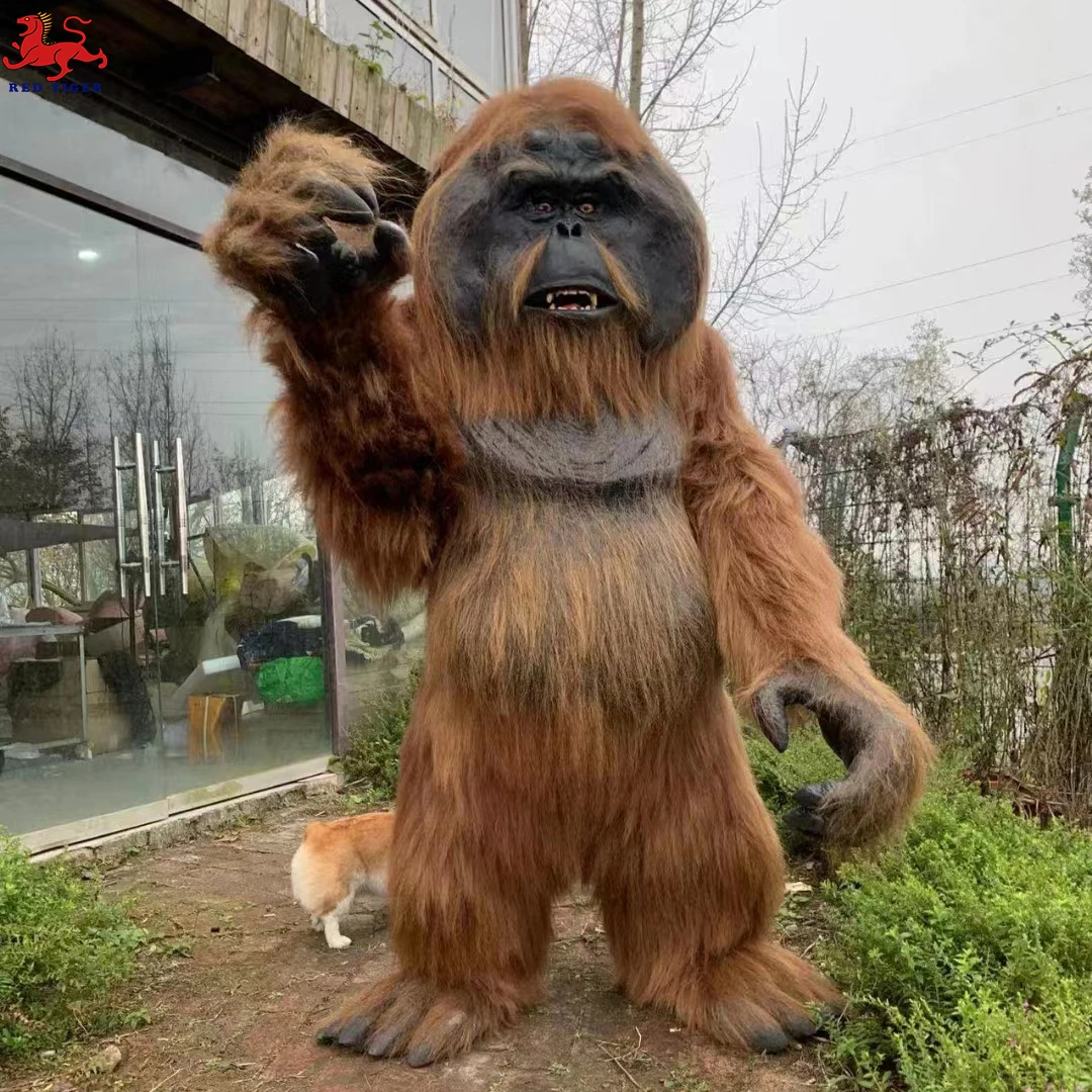 Life Size Animatronic Animal Model Of Orangutan For Sale - Buy ...