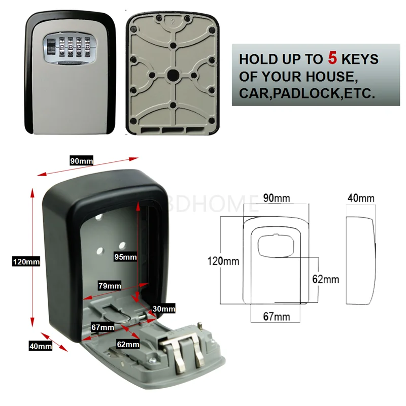 Sigma Security - Secure Your Key with a Combination Lock