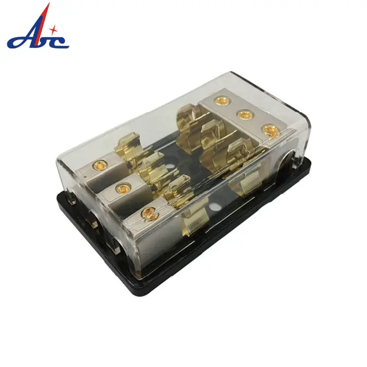 Negative Bus Pv Protection Way Circuit Fuse Holder 5x20 For Marine Car ...