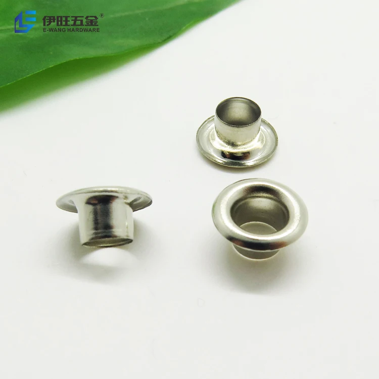 Yiwang Wholesale Silver Small Size Metal Button Grommets Eyelets For ...