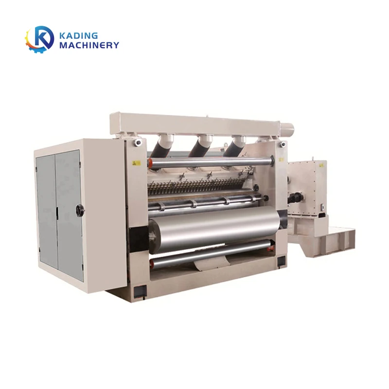 Cassette Type Single Face Corrugator Cardboard Line Finger Single Facer ...