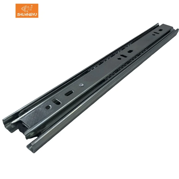 Cold Rolled Steel Telescopic Channel Drawer Slide 450mm Drawer Guide ...
