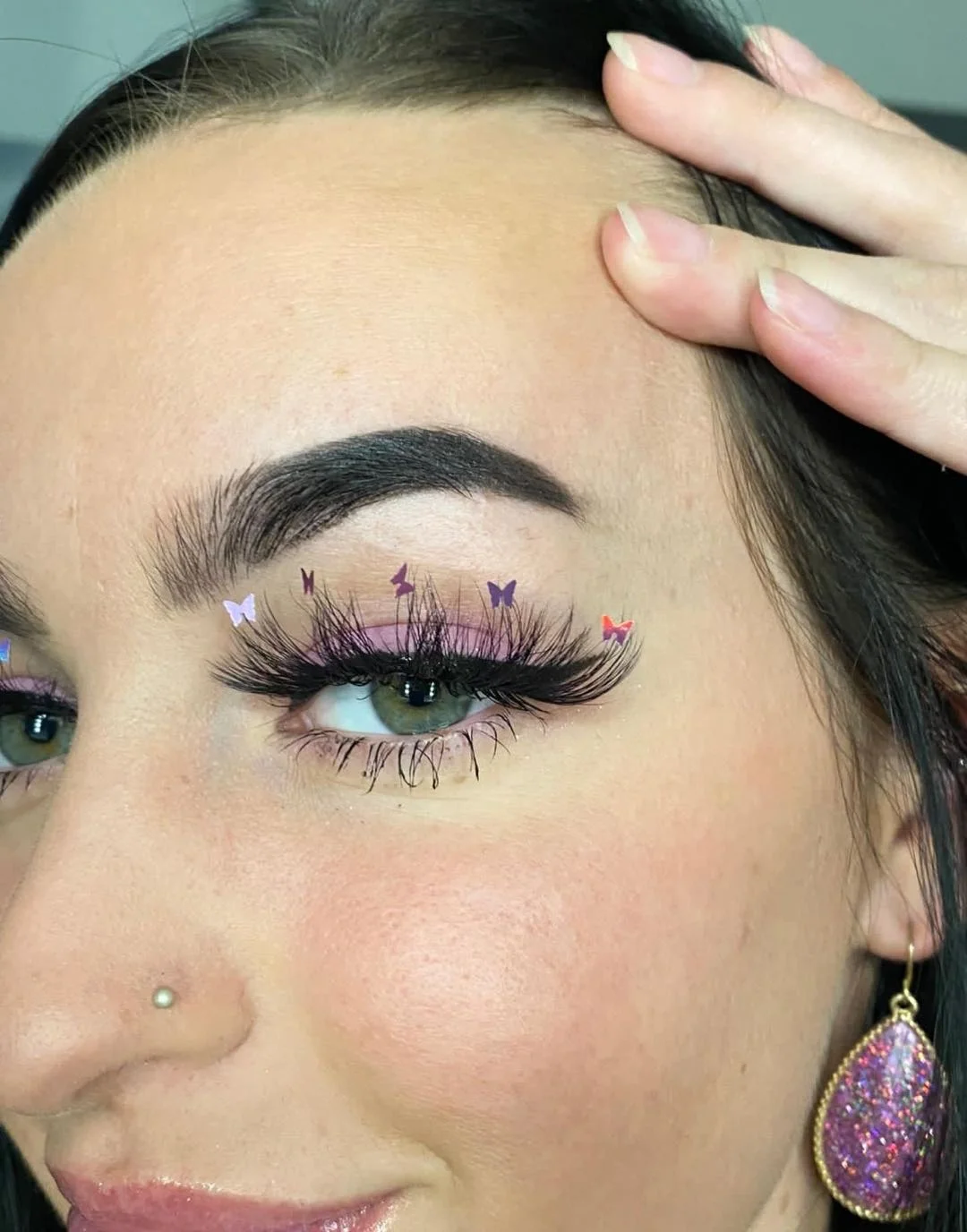 Free Sample 25mm Eyelashes Wholesale Handmade Popular Styles Diamond ...