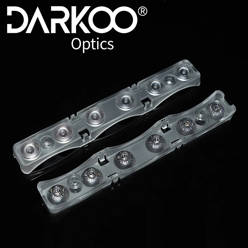 Indoor Office Lighting - LED Stripe with Integrated Lenses