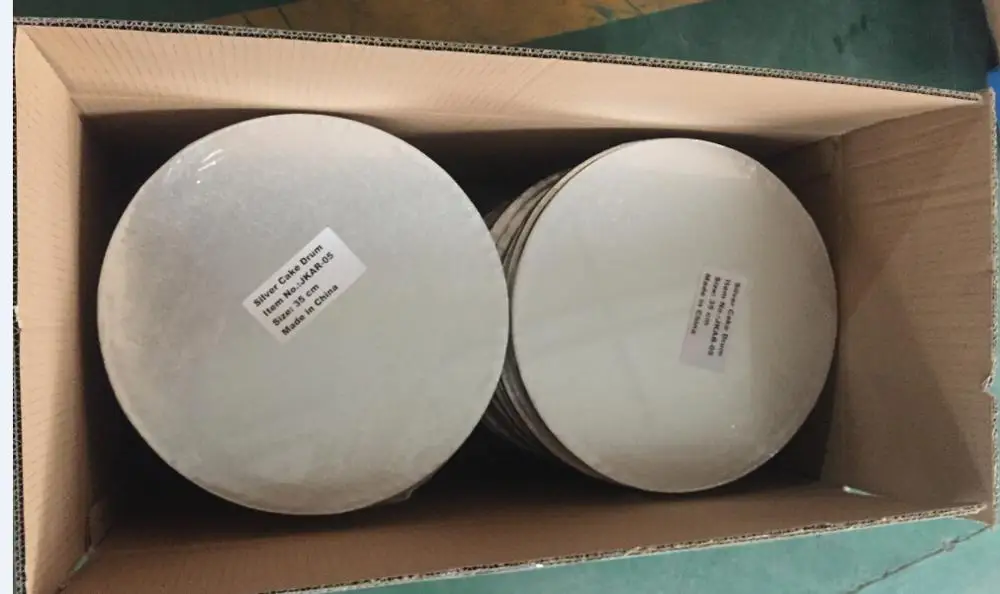 Mdf Cake Board Round Light Wood 10inch Masonite Cake Base Boards For ...