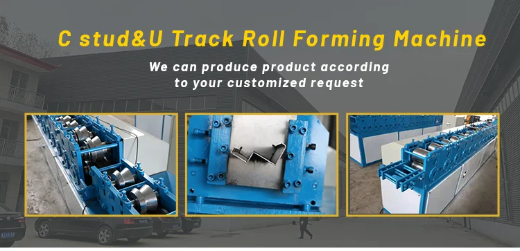 Automatic C Section Purlin Cold Forming Steel Cold Roll Forming Machine ...