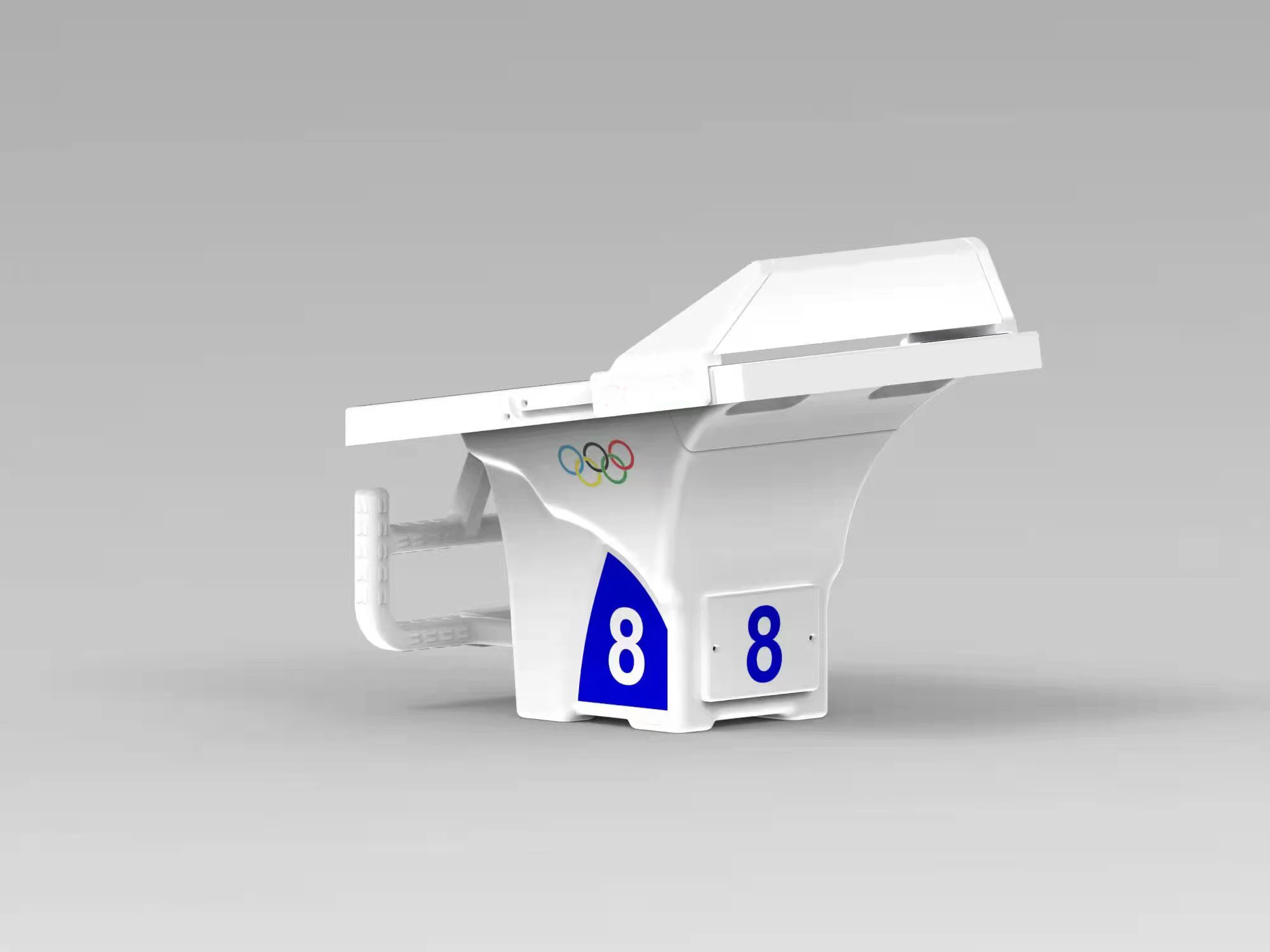 FINA Standard Starting Block for Swimming Pool - Non-slip