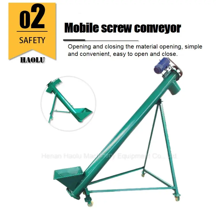 Screw Feeder Conveyor For Powder Vertical Screw Conveyor For Cement ...