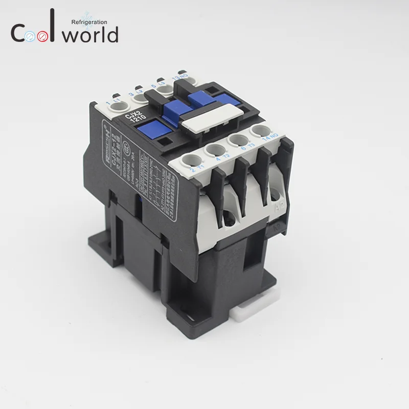 Cjx2 D1210 Ac Contactor 3 Phase 220v Coil Ac Contactor for Air Conditioner