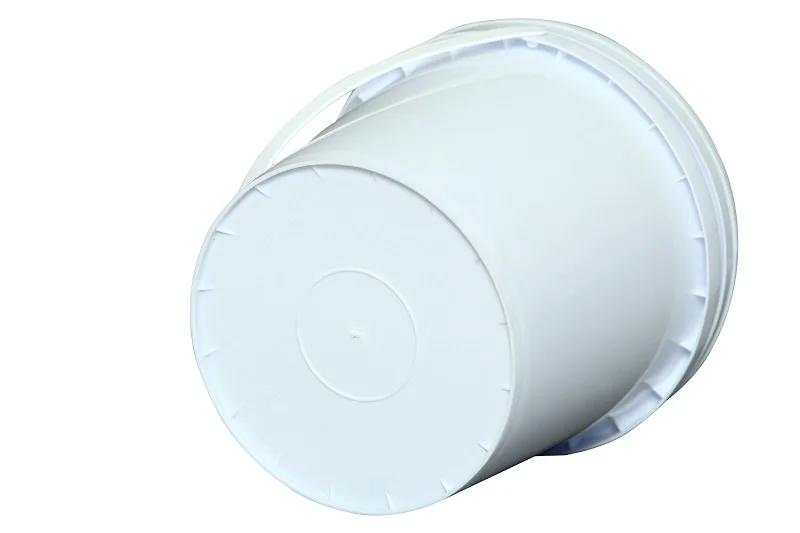 White 5L Plastic Curd Bucket - Unbreakable, Customizable, Perfect for ...