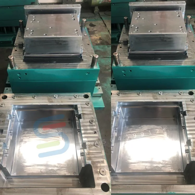 4 Cavity Meter Enclosure Box Mold SMC BMC FRP Compression Mould ...