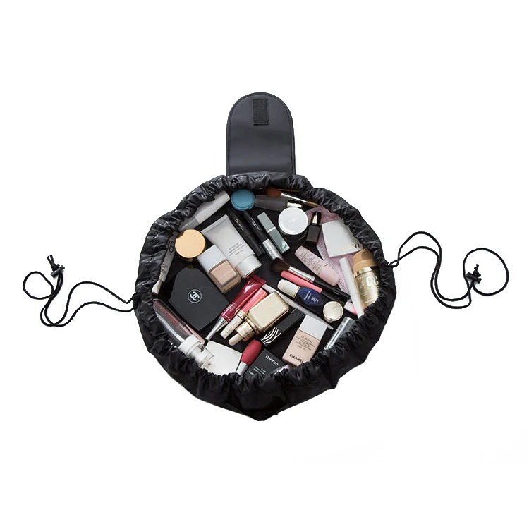 Best Quick Drawstring Travel Makeup Storage Bag Portable Lazy Messy Lay ...