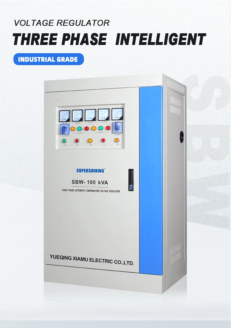 Pointer High Power 3 Phase Voltage Regulator Sbw-120kva - Buy Sbw ...