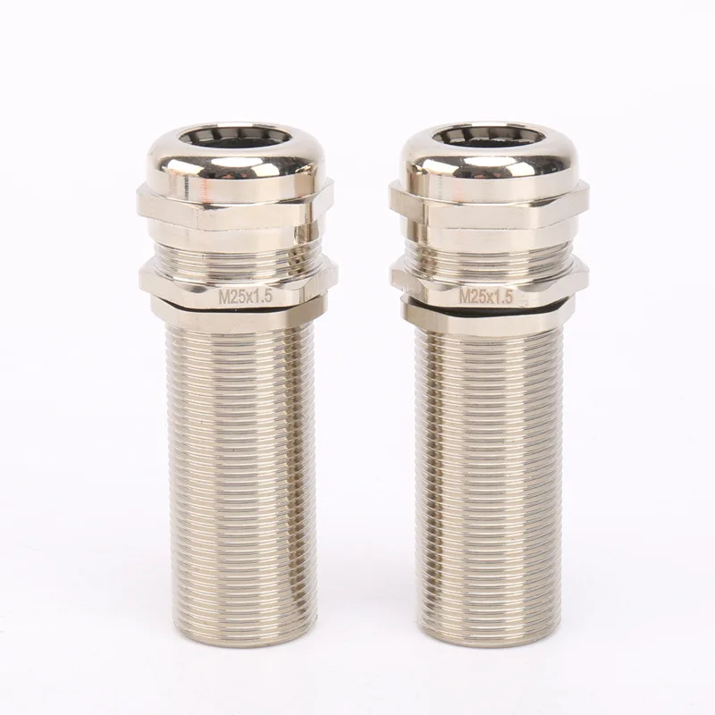 Ip68 Waterproof M20 Metal Cable Gland 15mm Length Made Of Durable Brass ...