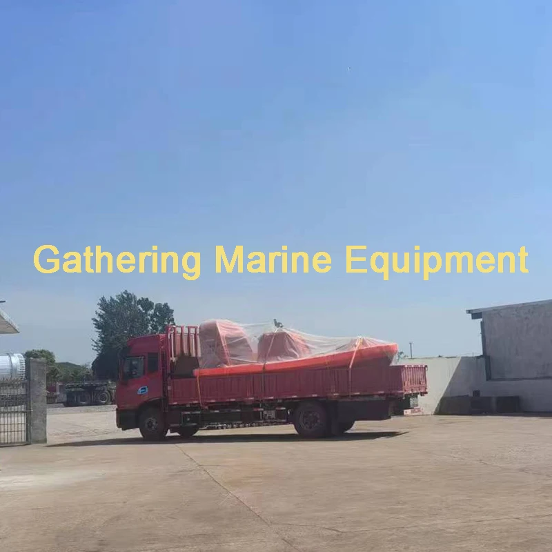 SOLAS 6.7m Free Fall Lifeboat - Rescue & Fireproof Fiberglass