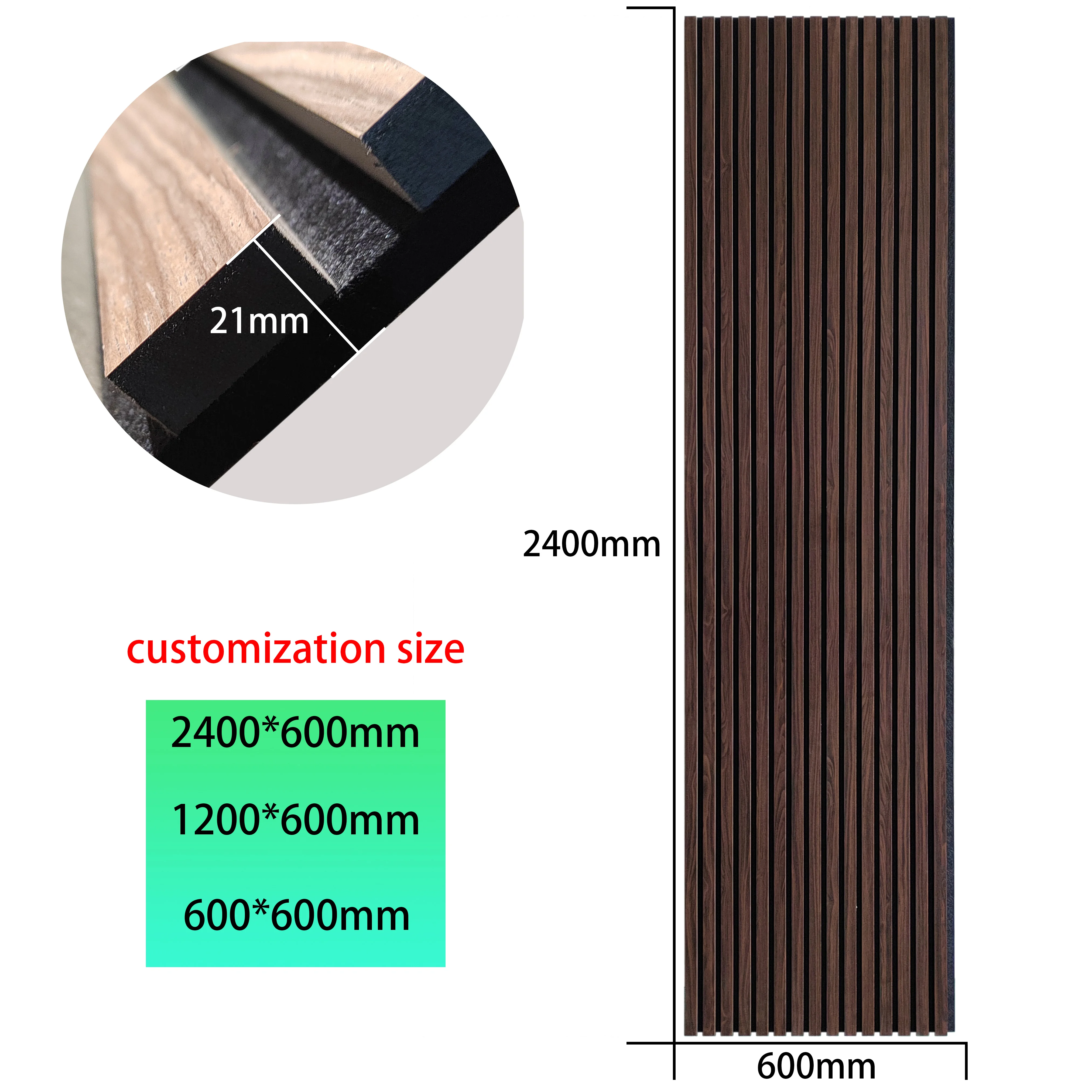 Soundproof Wall Panels - High Density Acoustic Wood Panels