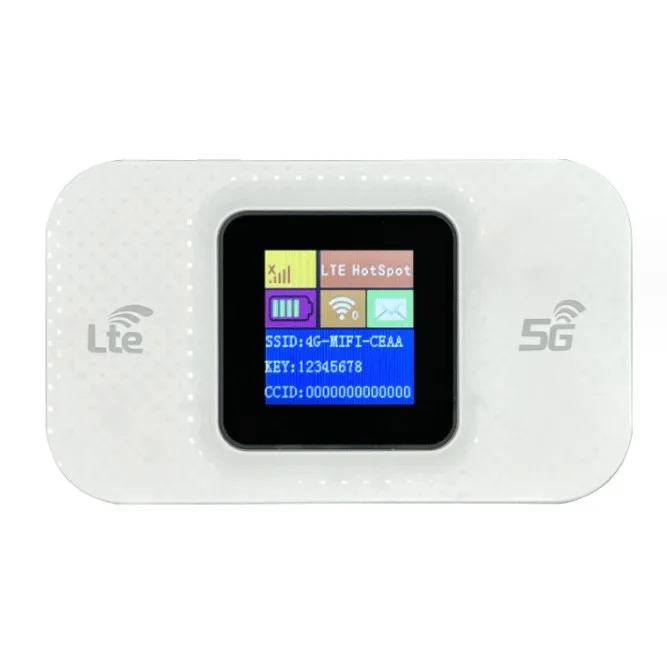 4G 5G Portable WiFi Router M9S MF68E, Color Screen Mobile Hotspot with ...