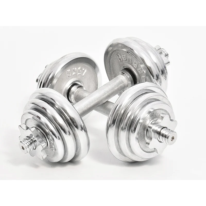 Factory 20kg 30kg 50kg Adjustable Dumbbell Set Weights Barbell Set Home ...