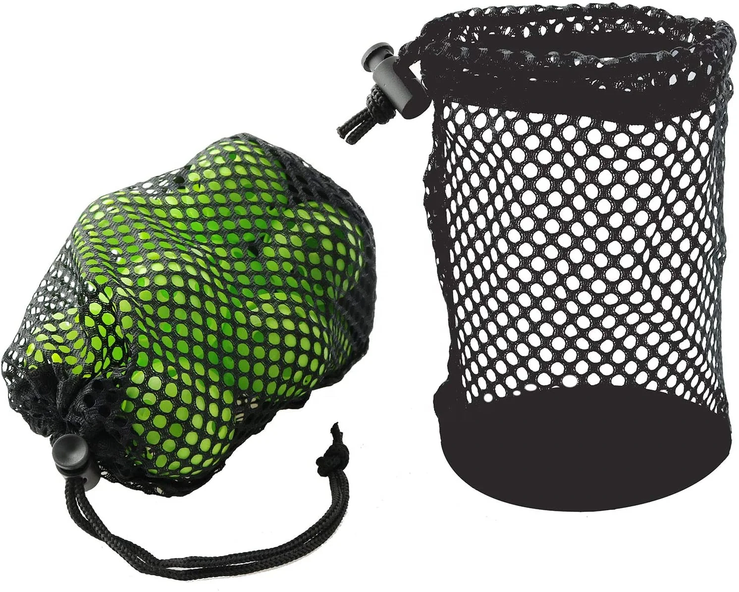 Wholesale Customized Logo Nylon Mesh Net Drawstring Bags