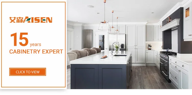 Wholesale Custom European Shaker Style Solid Wood Kitchen Cabinets ...