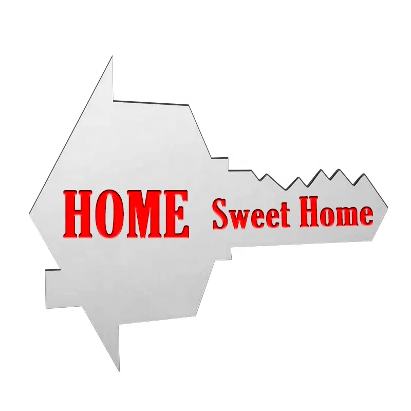 Customized Logo Photo Prop Printable DIY Real Estate Key Shaped Sold ...